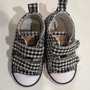 Converse | Shoes | Converse Chuck Taylor All Star 2v Gingham Black ...